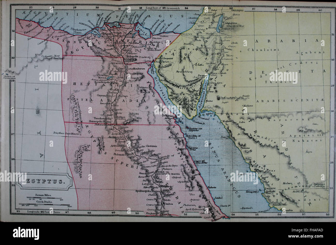 Atlas of ancient and classical geography (1909 Stock Photo - Alamy
