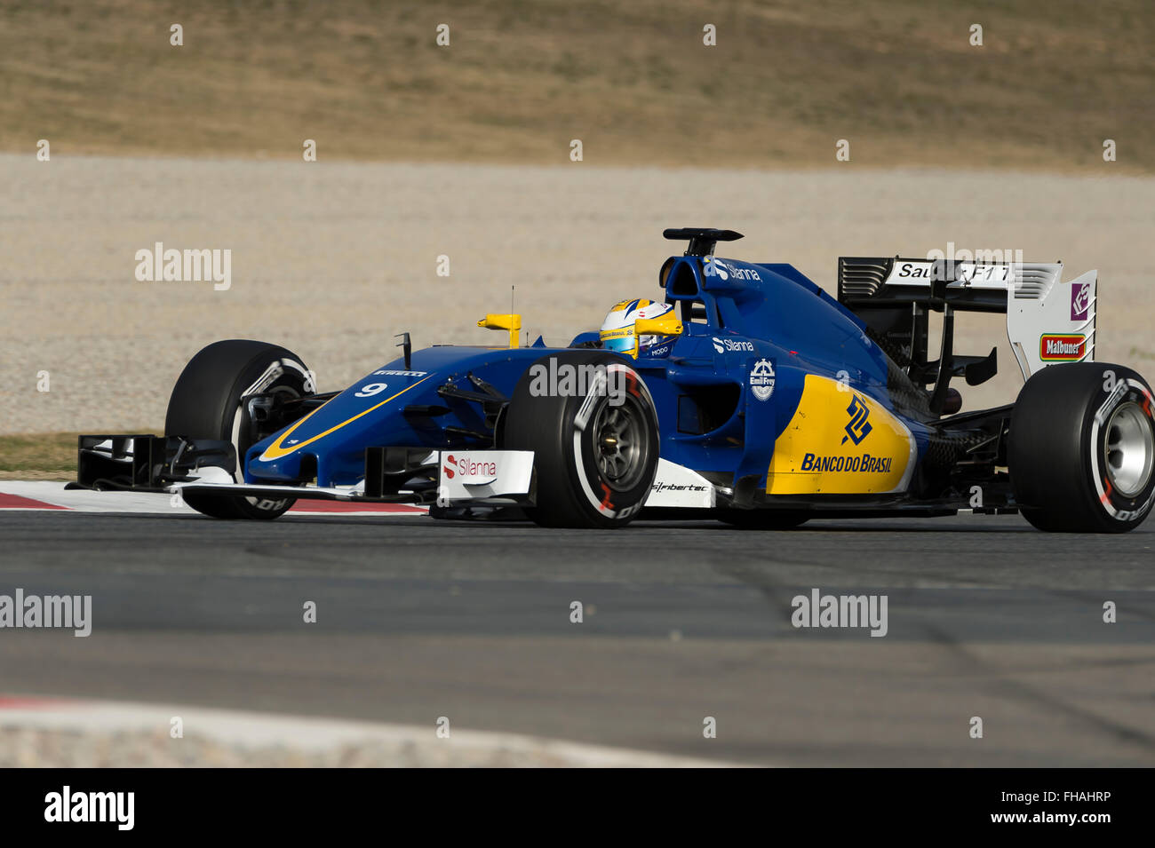 The helmet of marcus ericsson hi-res stock photography and images - Alamy