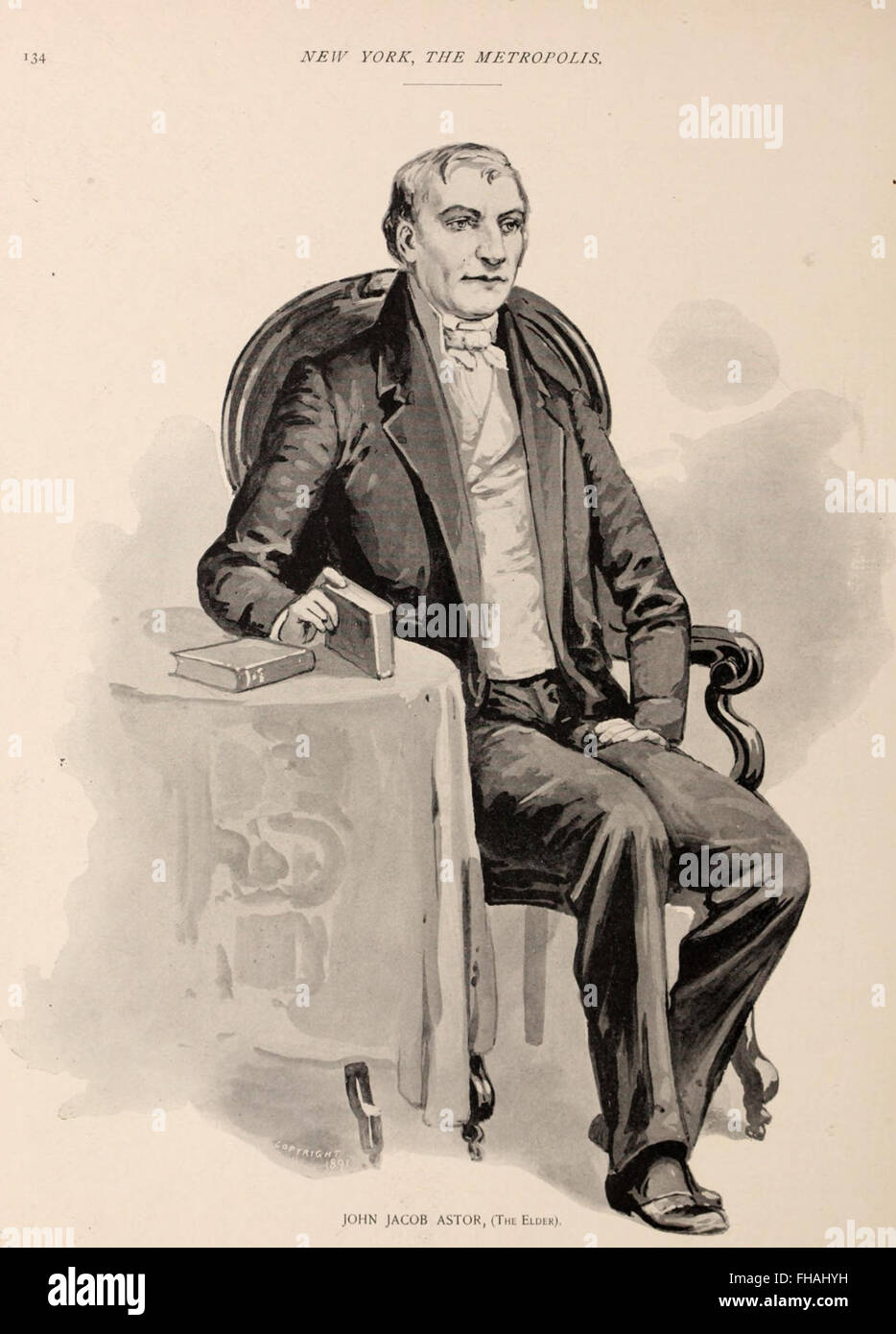 A 1893 publication profiling the notable business and professional men ...
