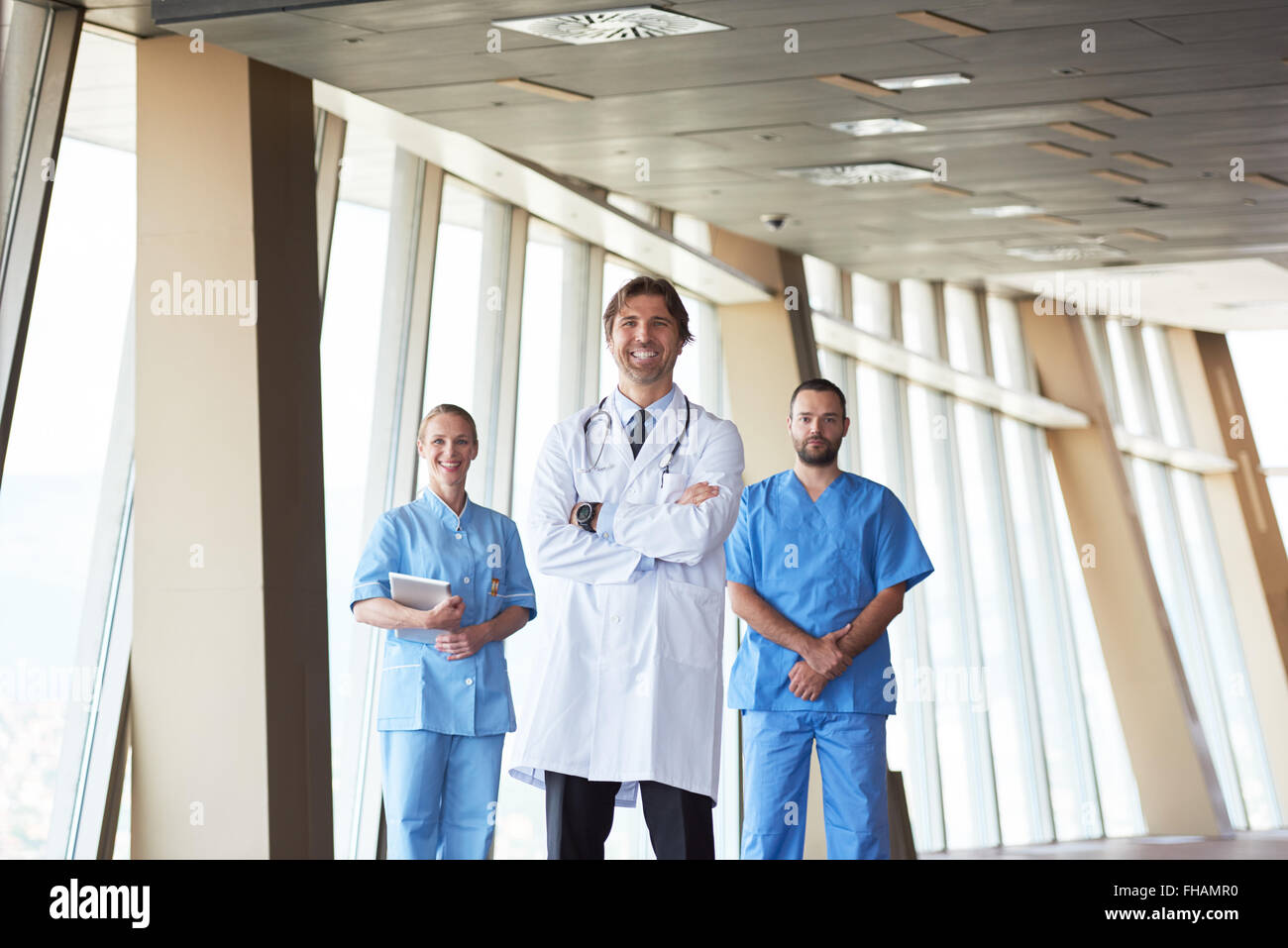 group of medical staff at hospital Stock Photo - Alamy