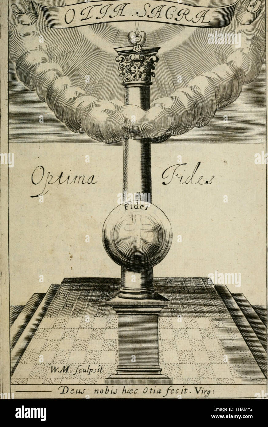 Otia Sacra (1648), a collection of devotional poetry and meditations ...