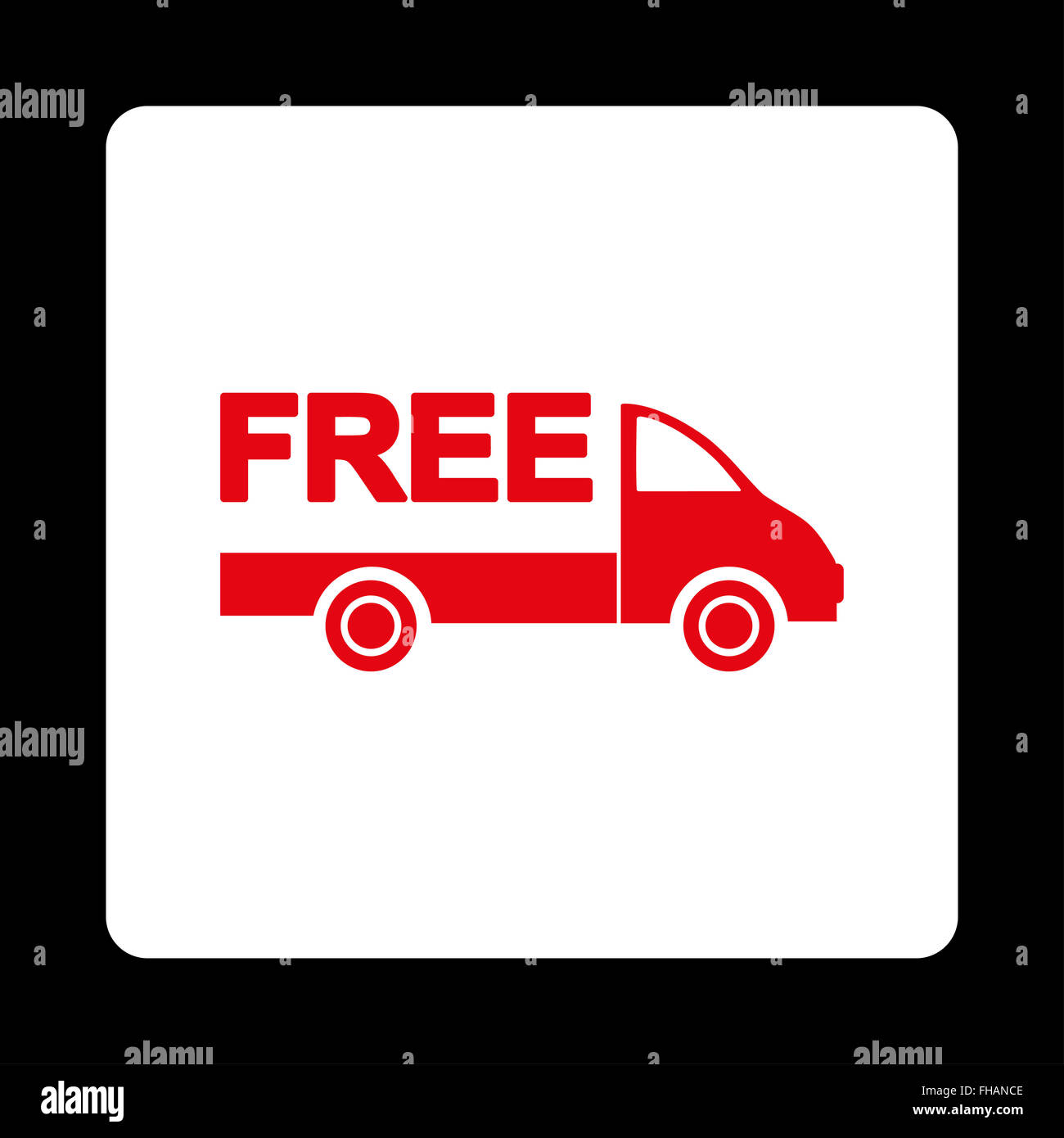 Free delivery icon Stock Photo - Alamy