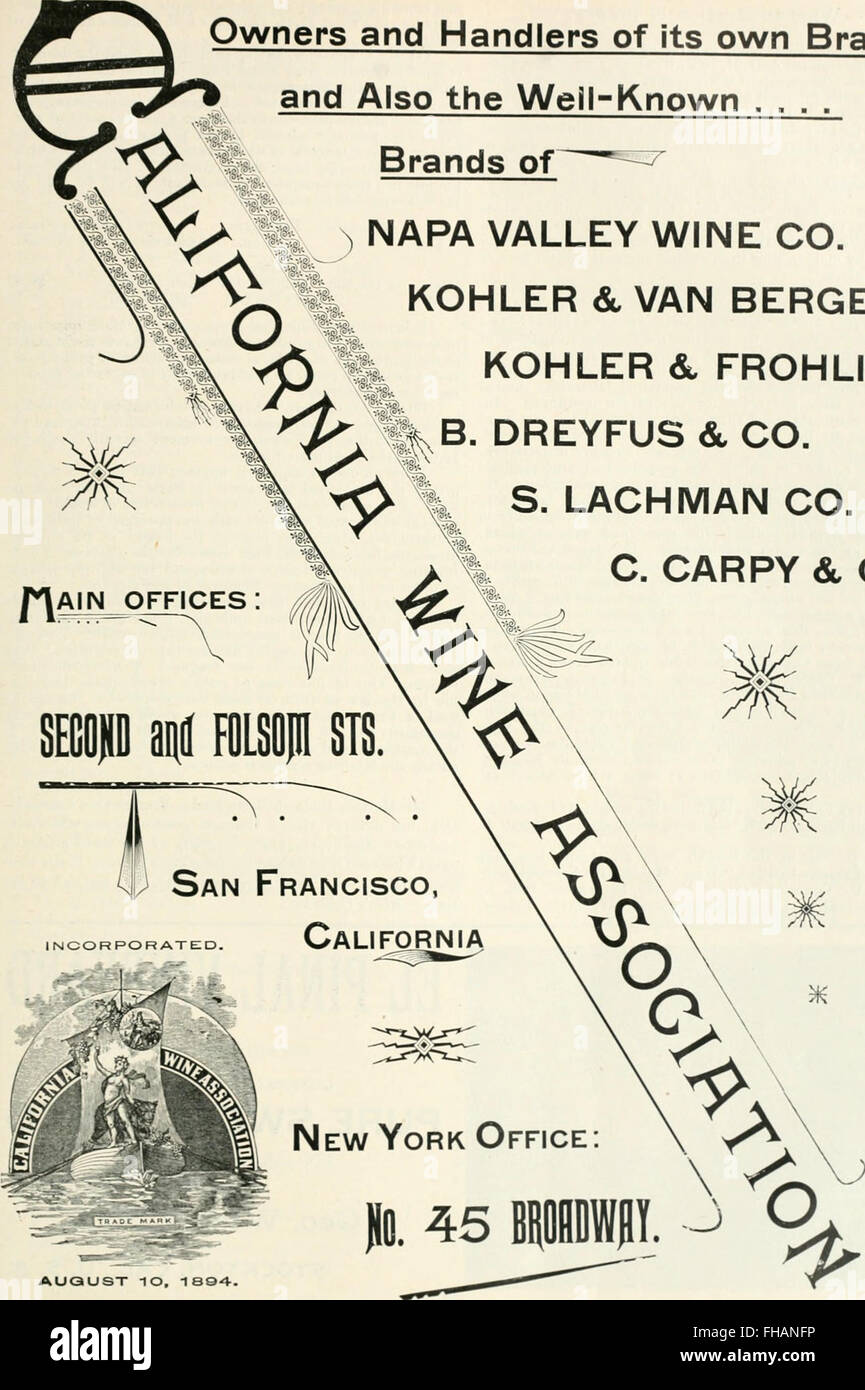 A 1897 review of Pacific wine and spirits, analyzing production trends ...