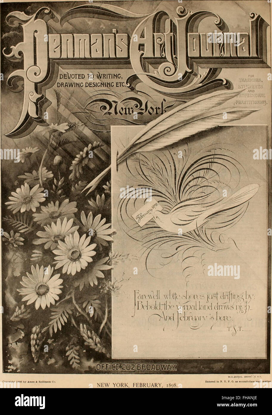 Penman's Art Journal (1898 Stock Photo - Alamy