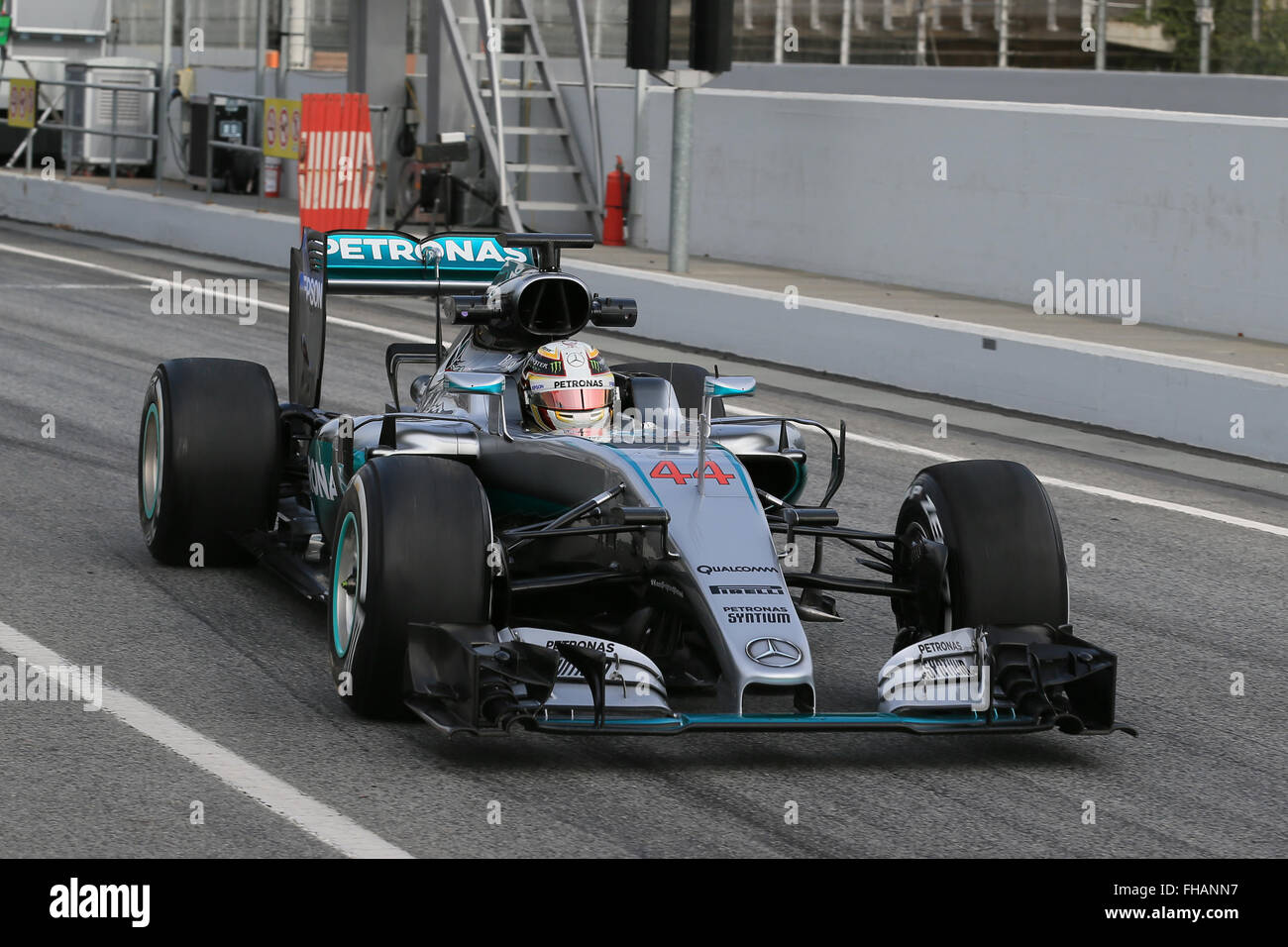 Circuit de Catalunya, Barcelona, Spain. 24th Feb, 2016. Day 3 of the ...