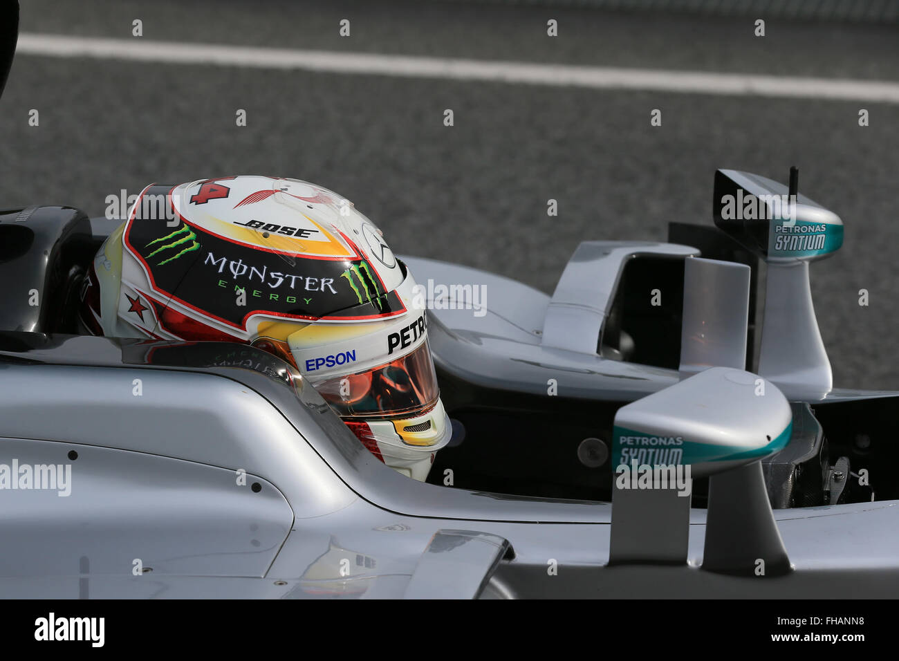 Circuit de Catalunya, Barcelona, Spain. 24th Feb, 2016. Day 3 of the ...