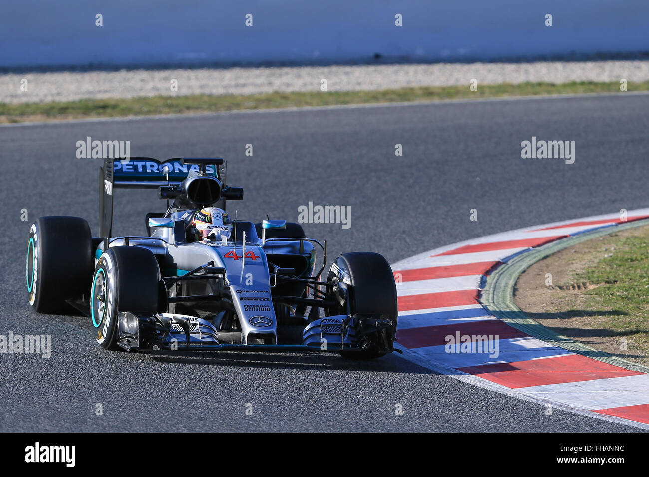 Mercedes amg f1 w07 hybrid of lewis hamilton hi-res stock photography ...