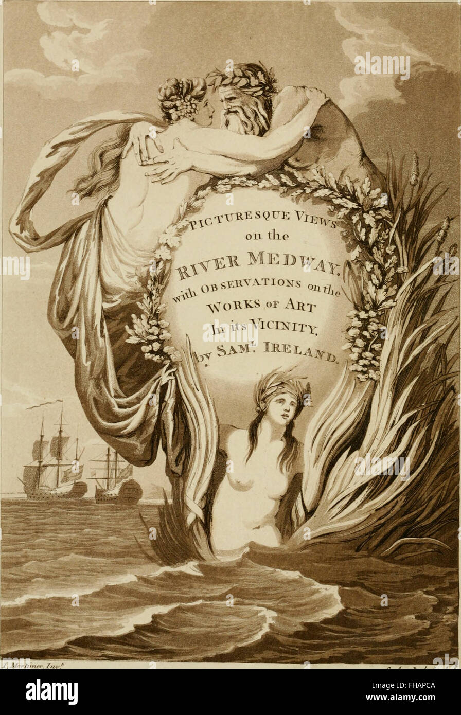 Map of river medway hi-res stock photography and images - Alamy