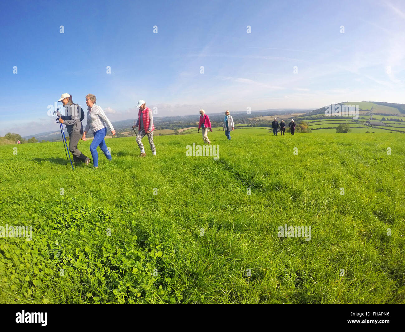Ramblers countryside uk group hi-res stock photography and images - Alamy