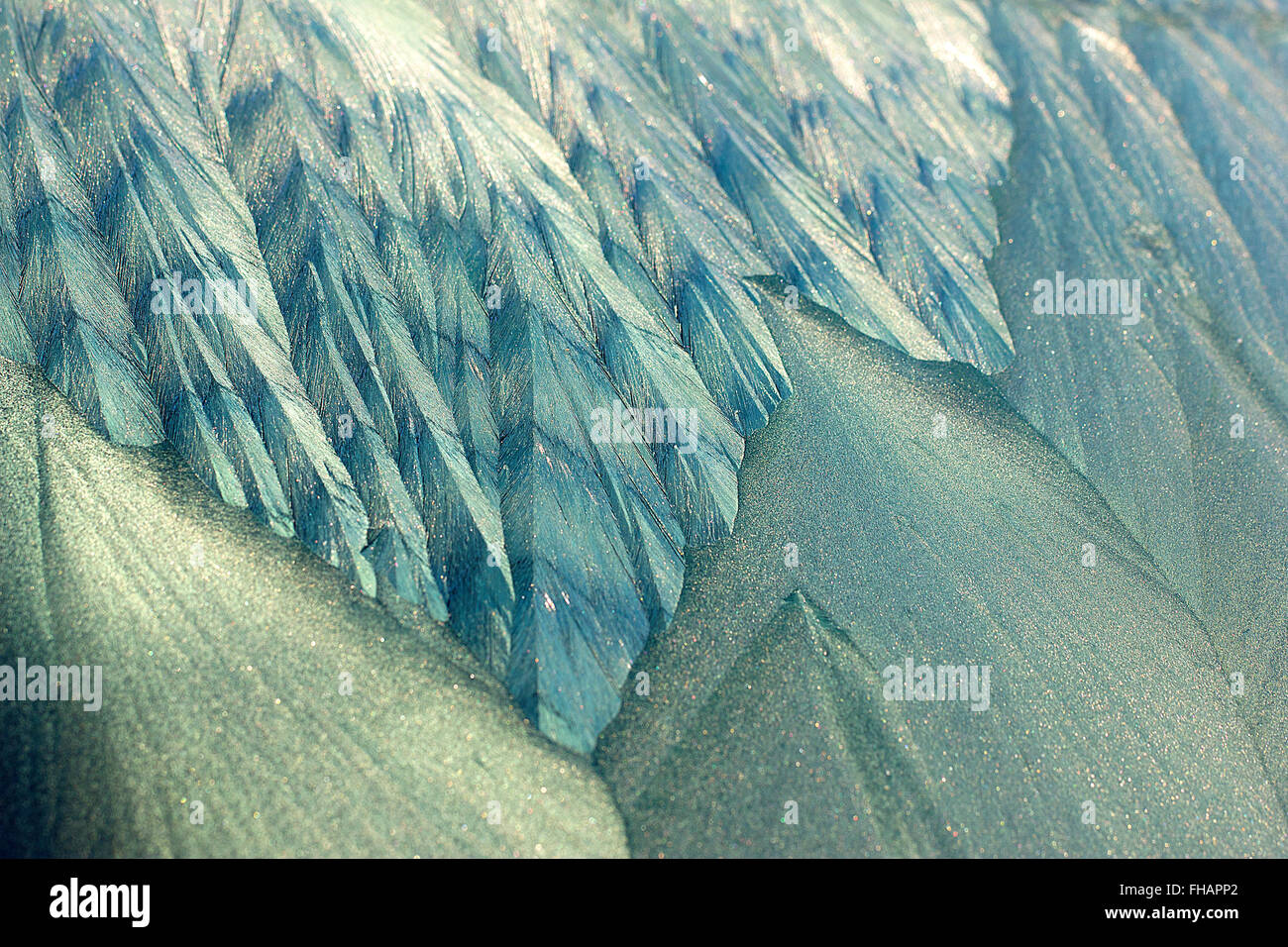 Ice Formation on Car Window, Ice Formation on Glass Stock Photo - Alamy