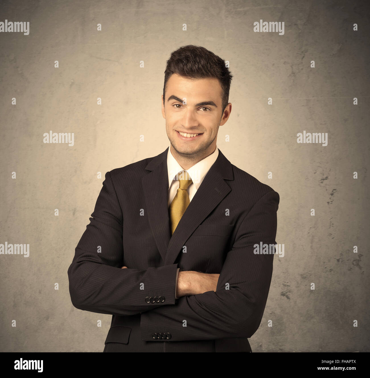 Sales worker making face expressions Stock Photo - Alamy