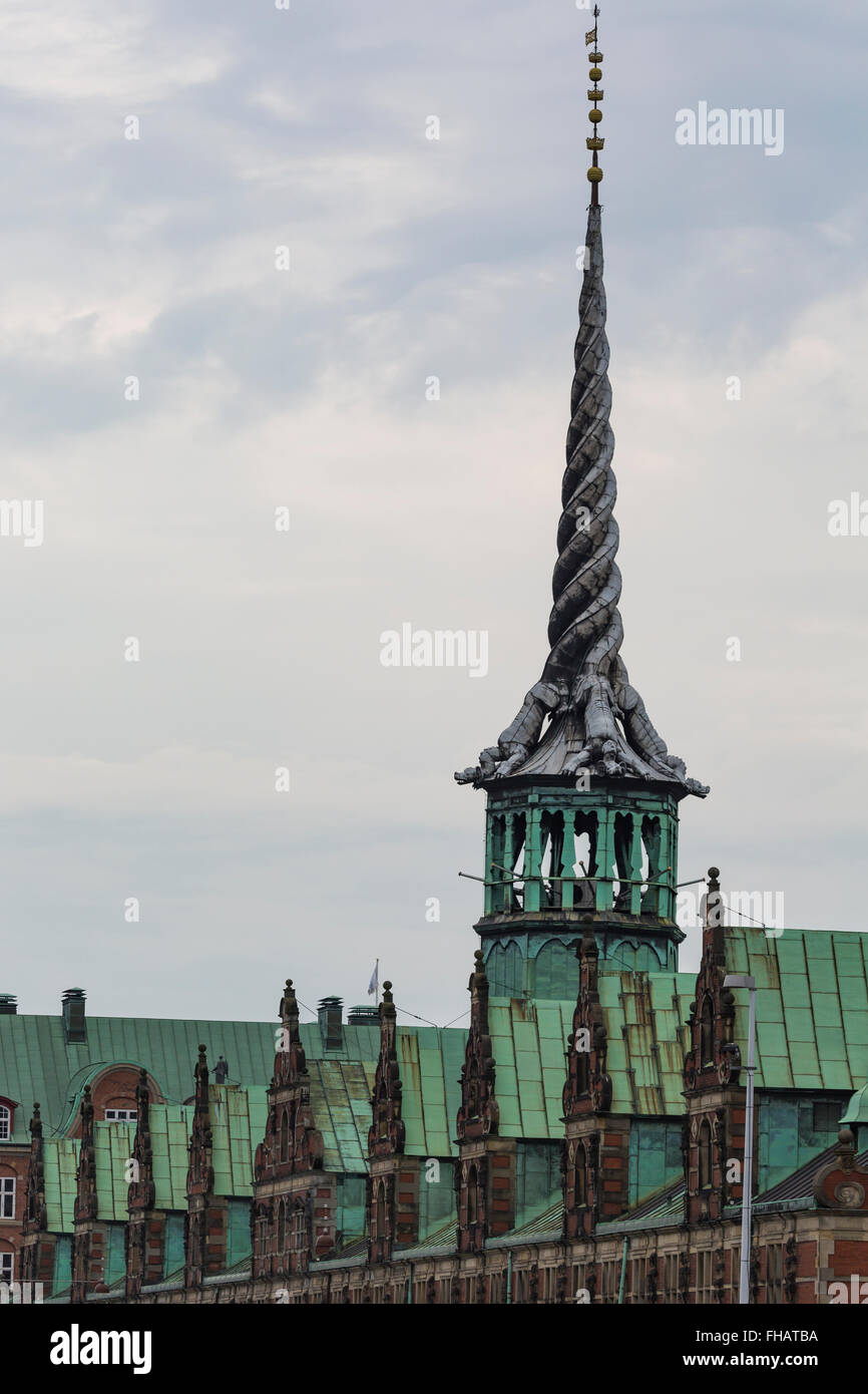 Old stock exchange building in Copenhagen, Denmark Stock Photo - Alamy