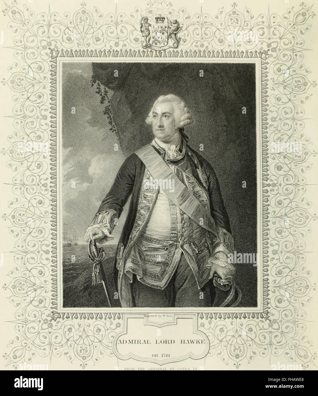 A collection of portraits of notable figures in British history ...