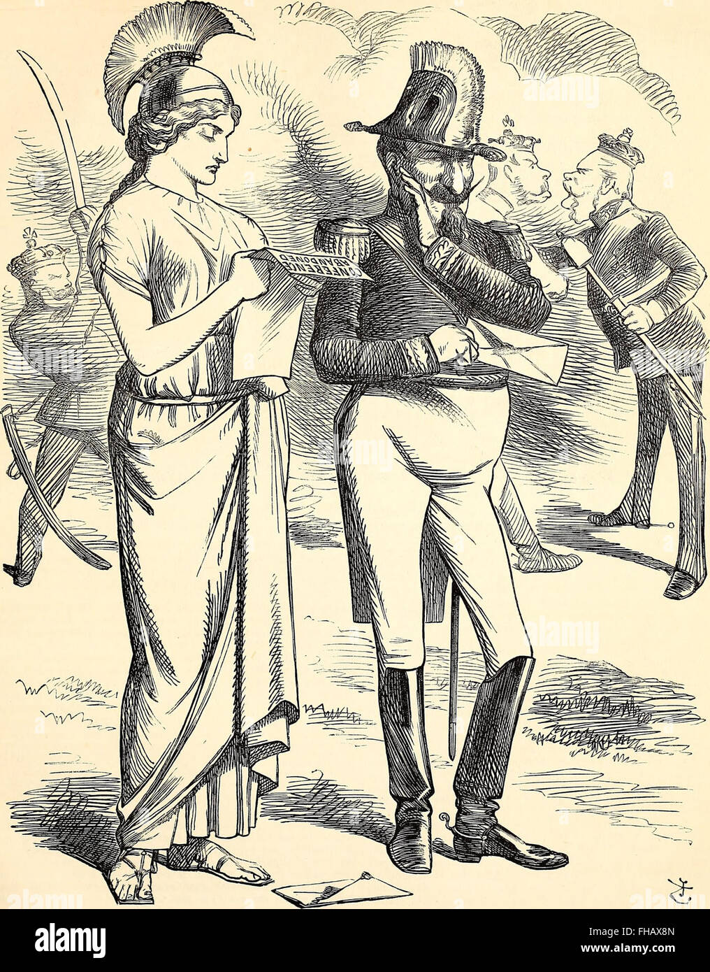 A historical edition of the satirical British magazine 'Punch ...