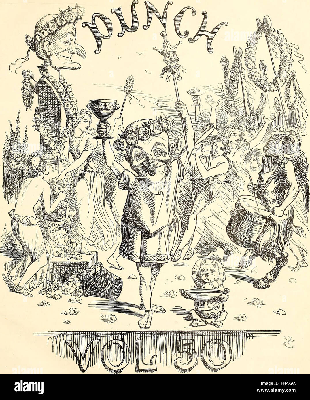 Punch (1841), a British satirical magazine, featuring cartoons ...
