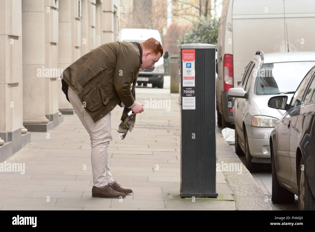 Man bending over hi-res stock photography and images - Alamy