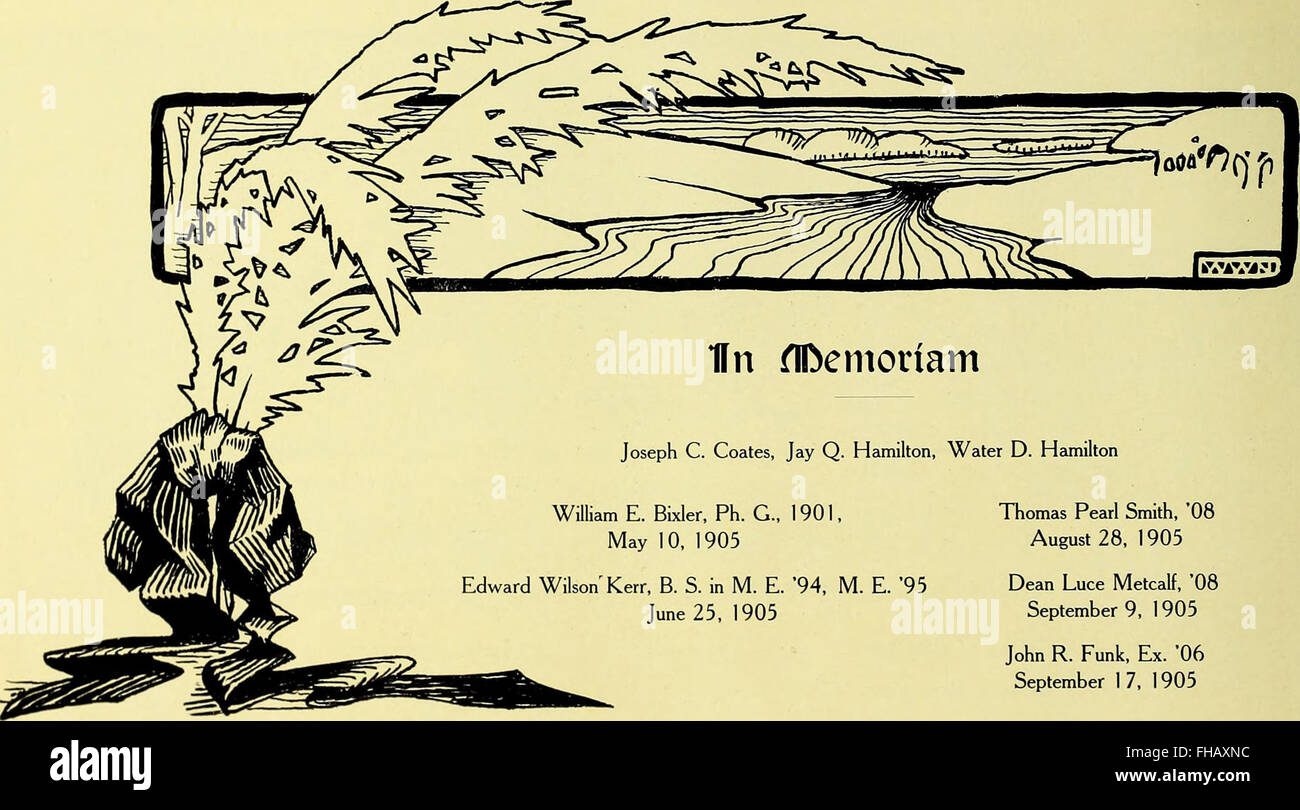 Purdue Debris, 1906, documenting materials and findings from the Purdue ...