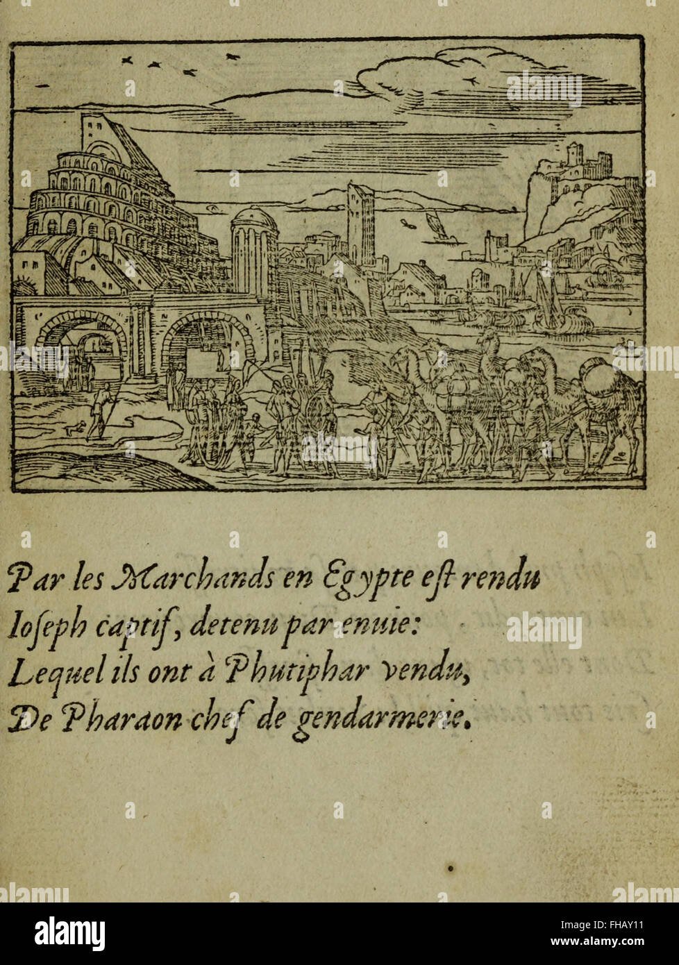 Historical Scenes of the Bible (1558), an illustrated work depicting ...