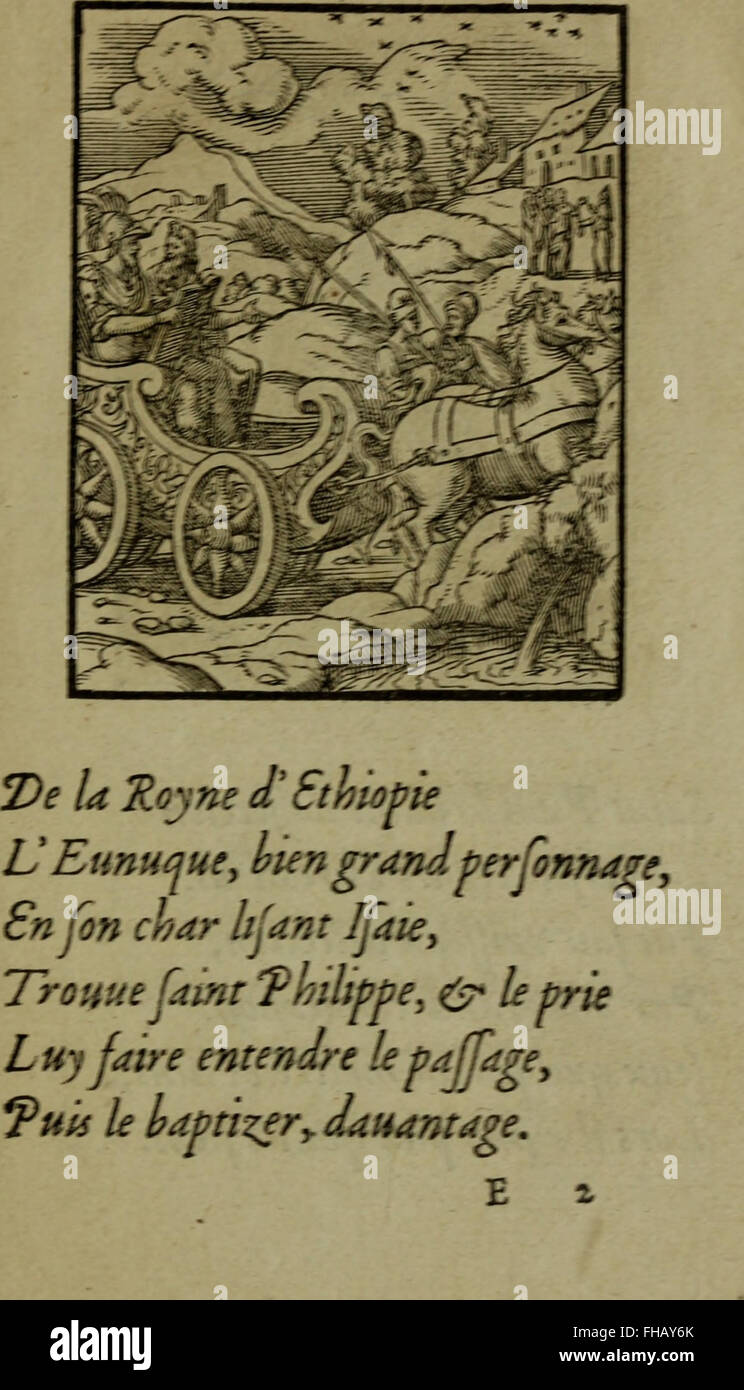 A historical text from 1558 that examines the biblical quadrants and ...