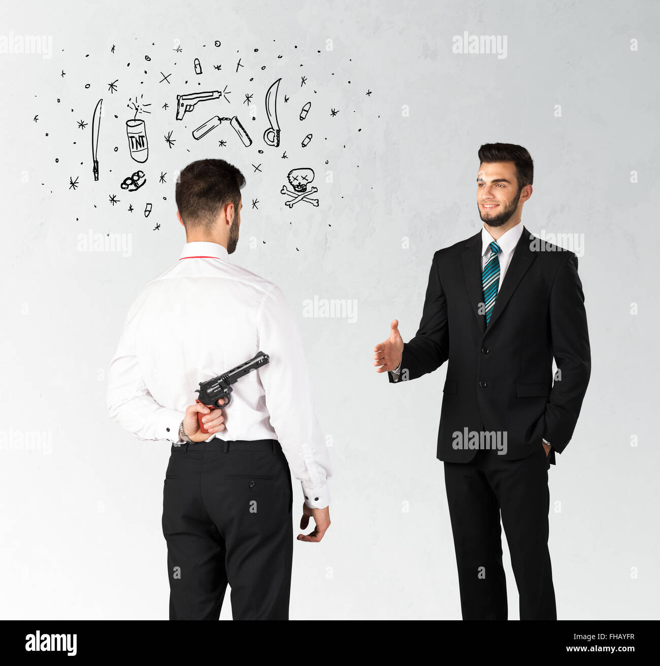 Ruthless business concept Stock Photo - Alamy