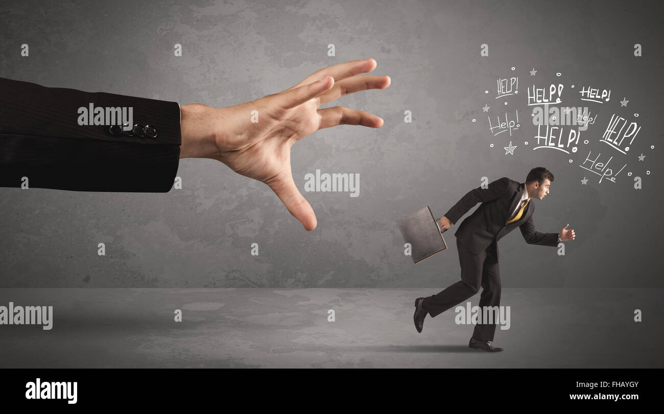 Running away from the boss hi-res stock photography and images - Alamy