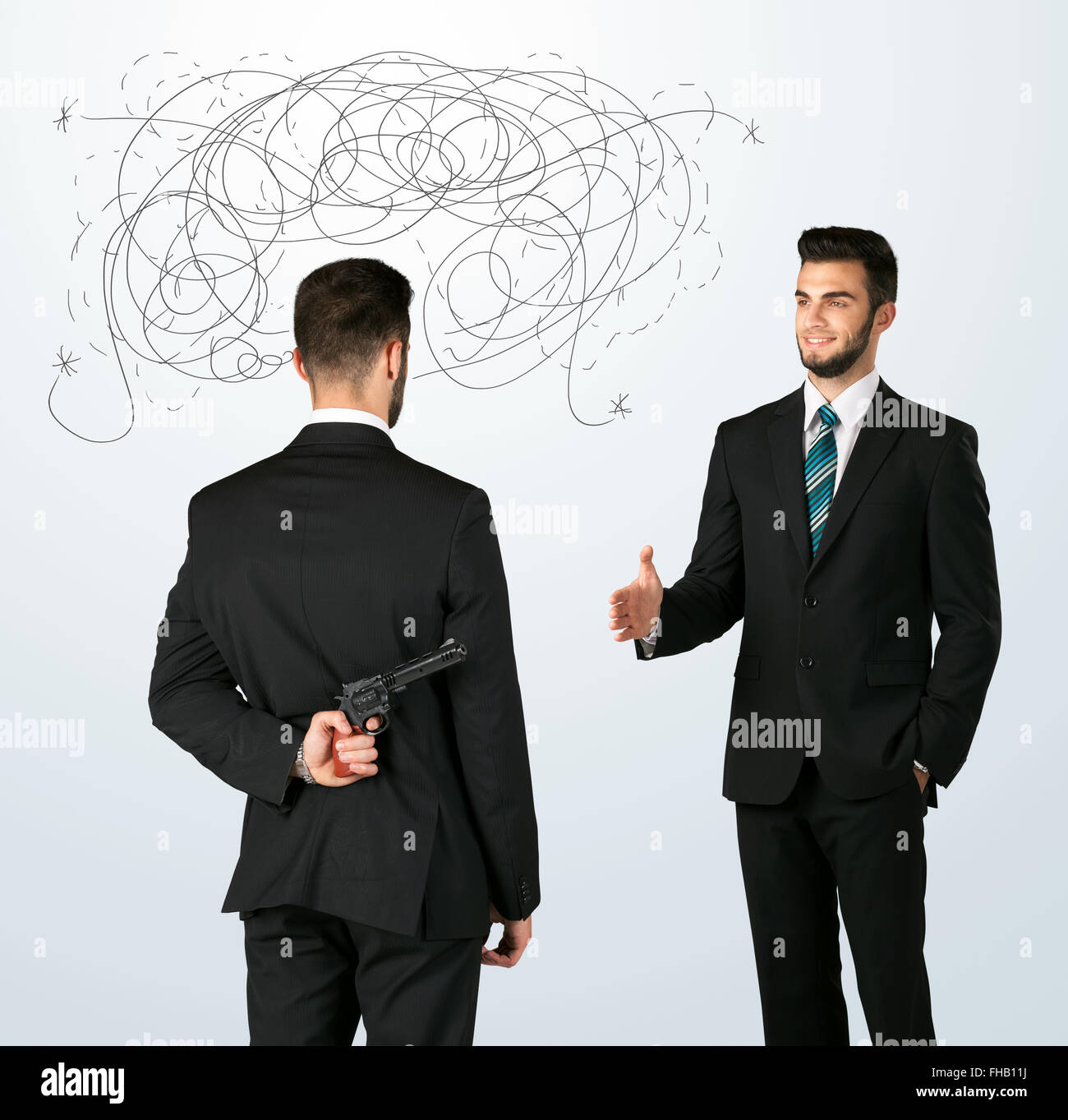 Ruthless business concept Stock Photo - Alamy