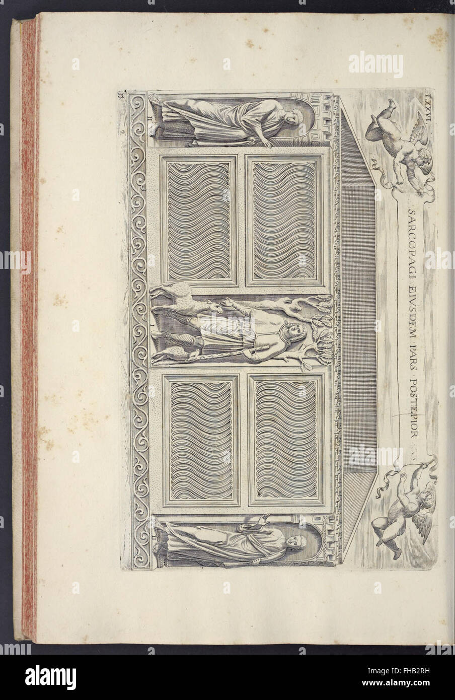 An 18th-century work featuring sacred sculptures and paintings ...