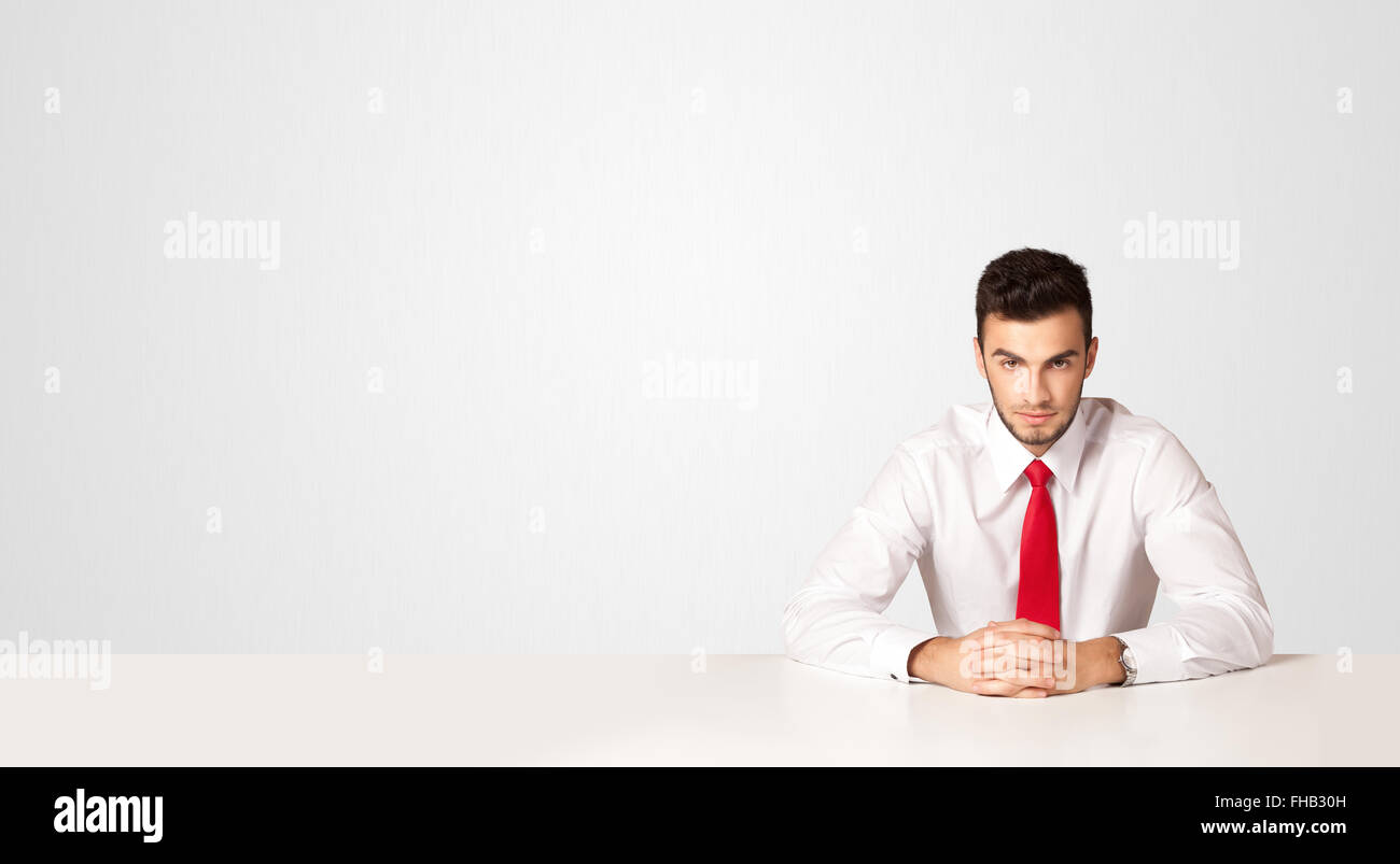 Business man with white background Stock Photo - Alamy