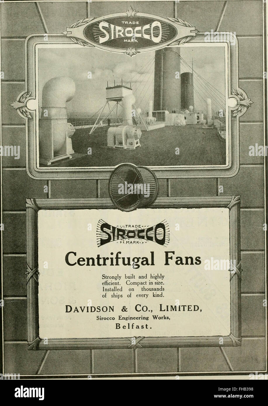 A 1916 record of shipbuilding and shipping industry developments ...