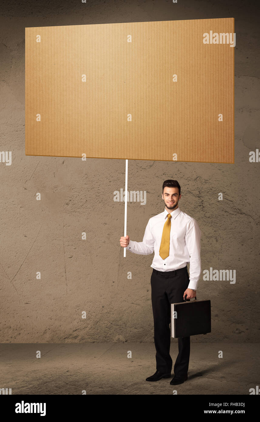 Carton placard hi-res stock photography and images - Alamy