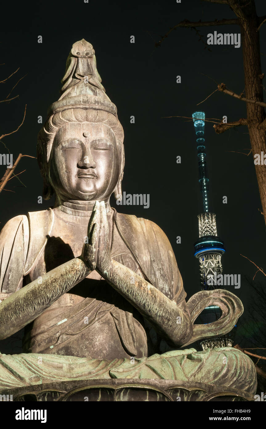 Buddha statue senso ji temple asakusa hi-res stock photography and ...