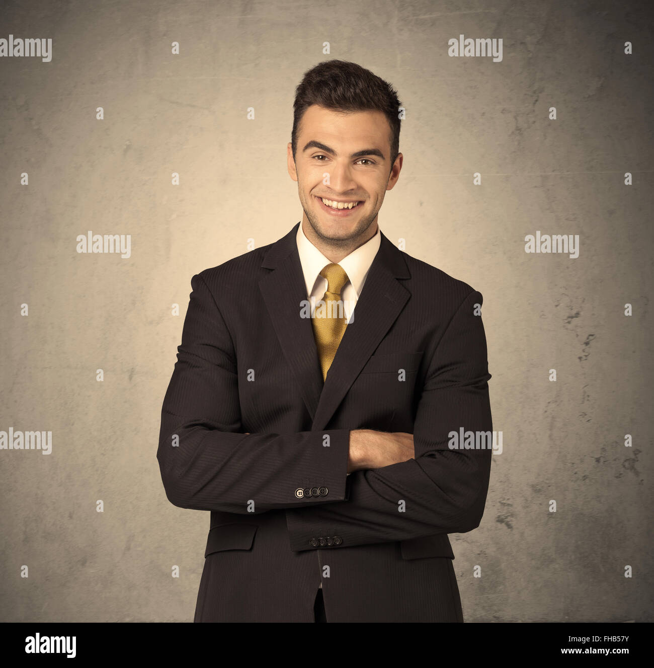Sales worker making face expressions Stock Photo - Alamy