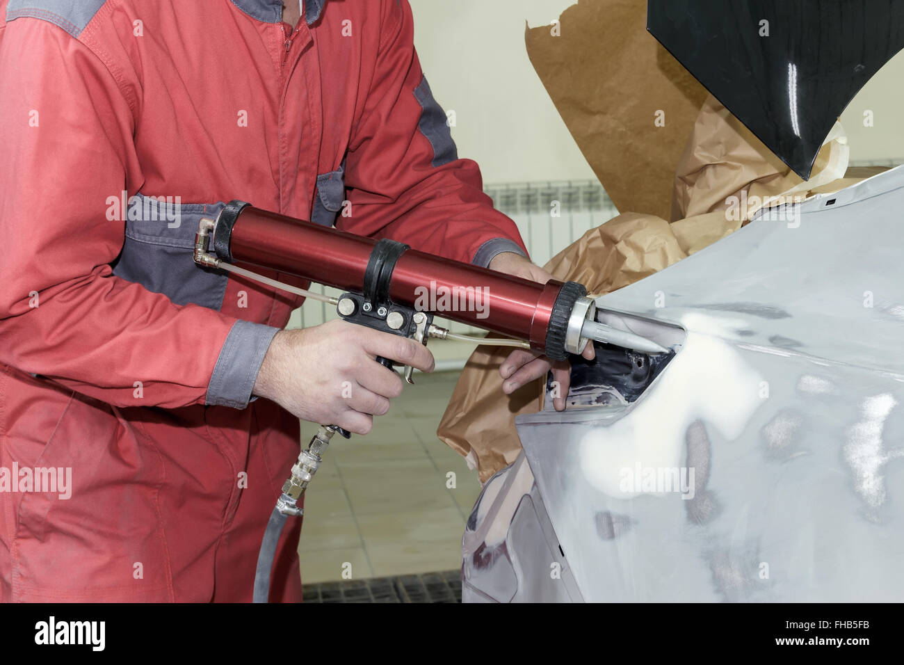 Car painter hi-res stock photography and images - Alamy