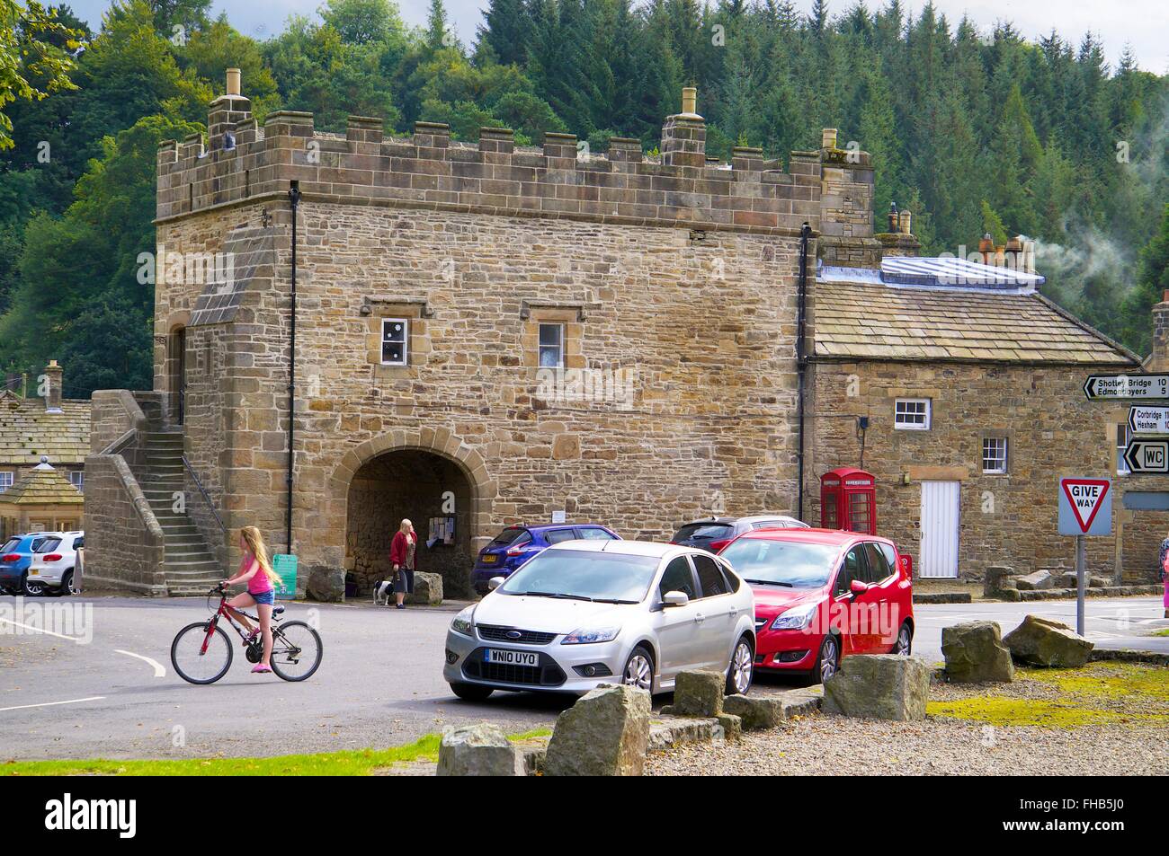 Blanchland Abbey Gatehouse. Blanchland. North Pennines Area of ...