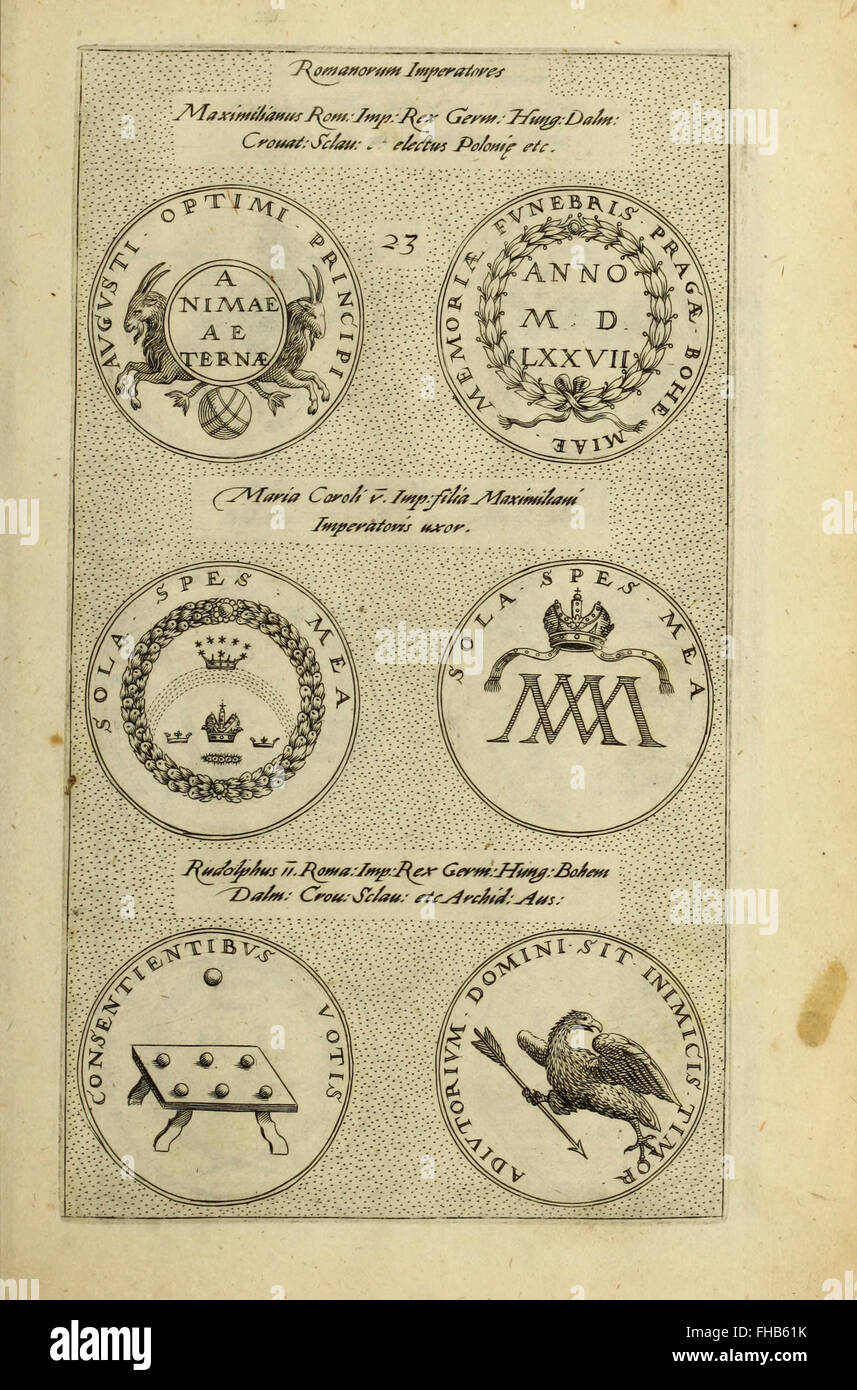 A work from 1600 detailing the divine and human symbols associated with ...