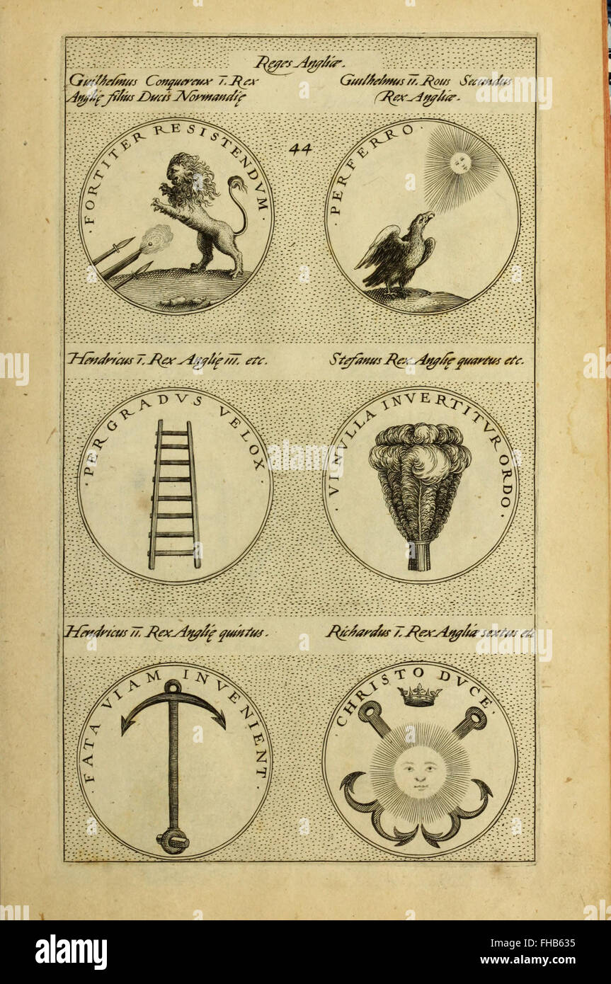 A 1600 work documenting divine and human symbols associated with popes ...