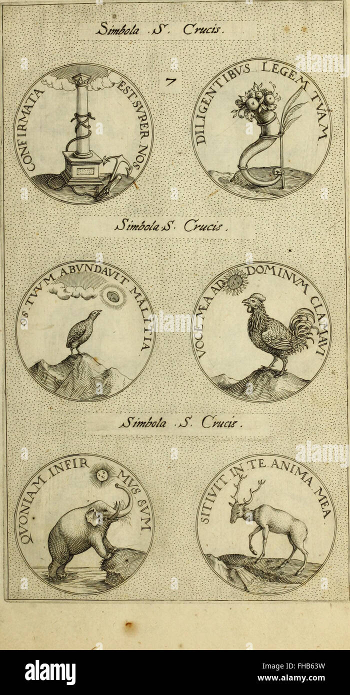 A historical work documenting the symbols and emblems of popes ...