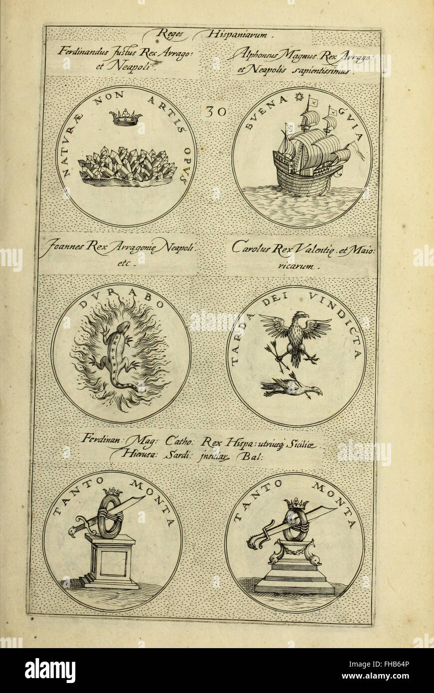 A 1600 work on the symbols of divine and human rulers, including ...