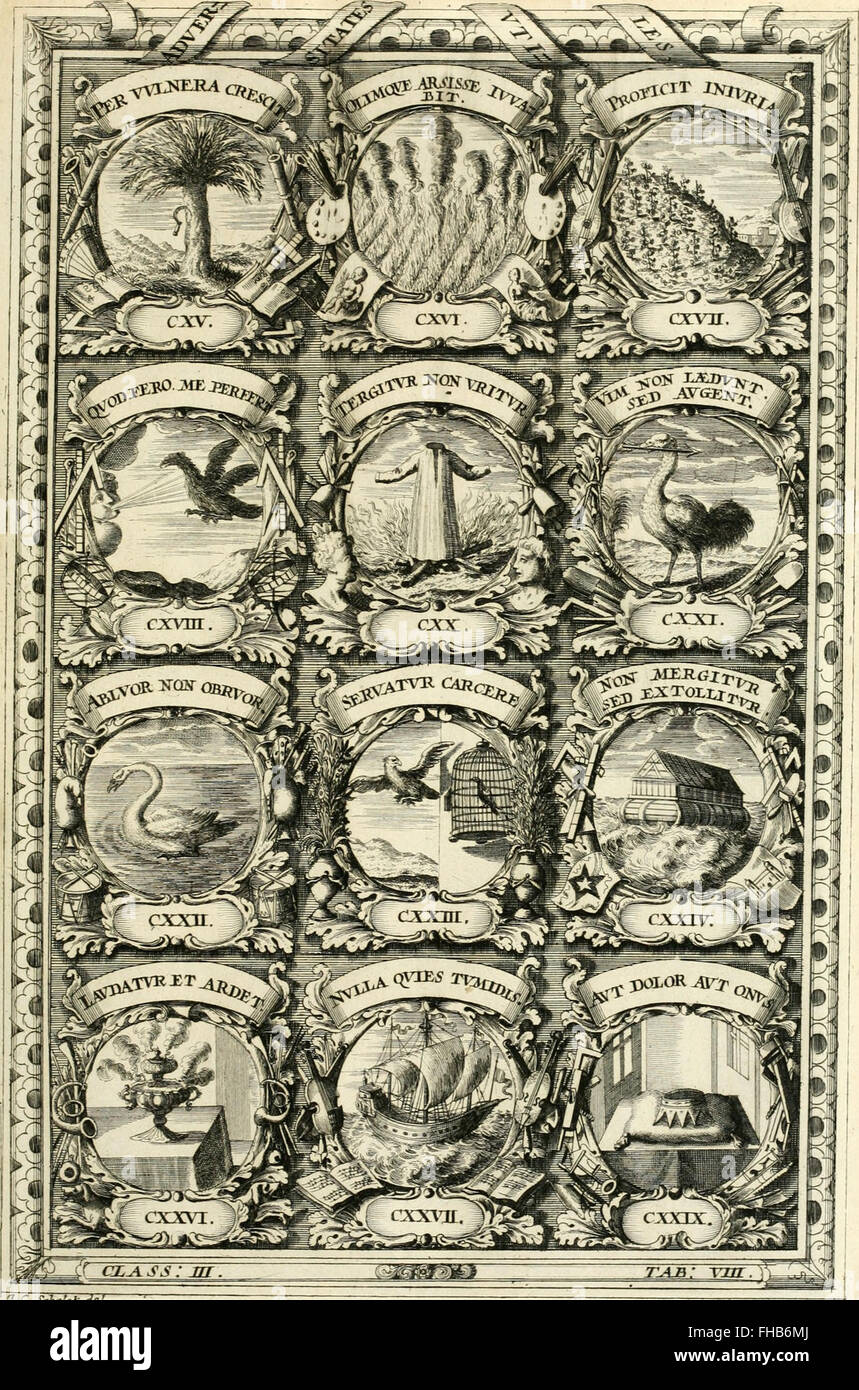 A 1701 work on the art of symbolism, exploring the use and meaning of ...