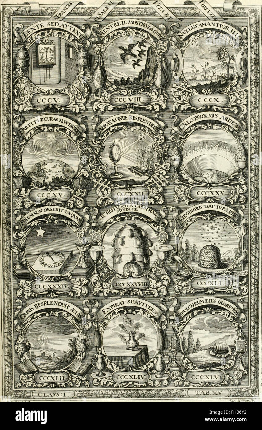 A 1701 work on symbolism and the art of interpreting symbols, exploring ...