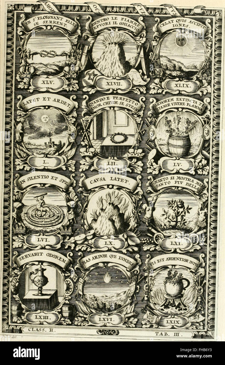 A historical work from 1701 discussing the art of symbolism, offering ...