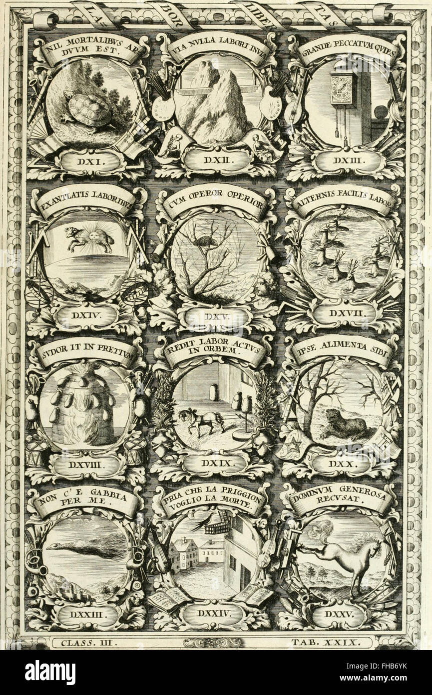 A 1701 work on the art of symbolism, exploring the meanings and uses of ...