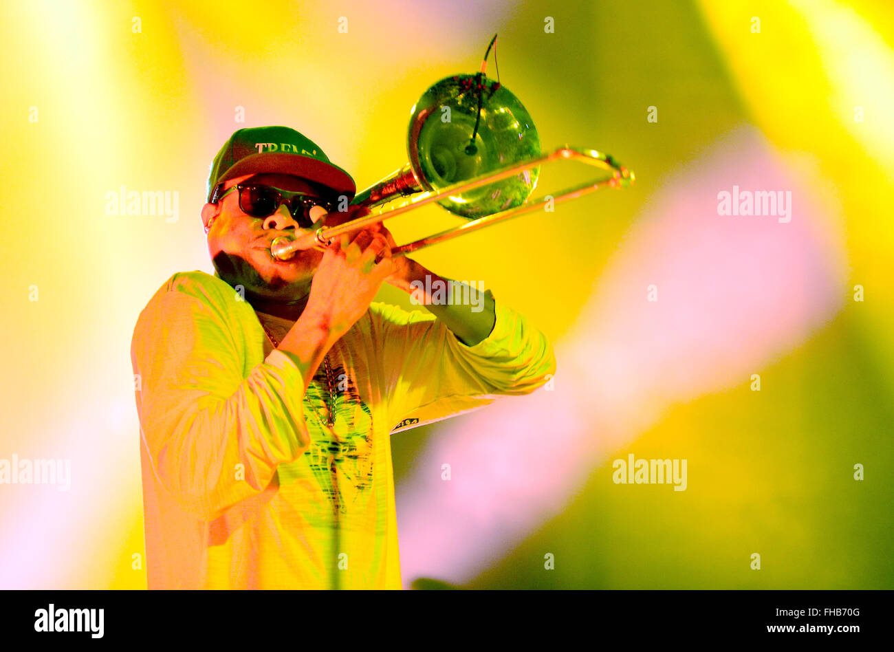 Galactic perform live in concert during their 'Galactic Into The Deep ...