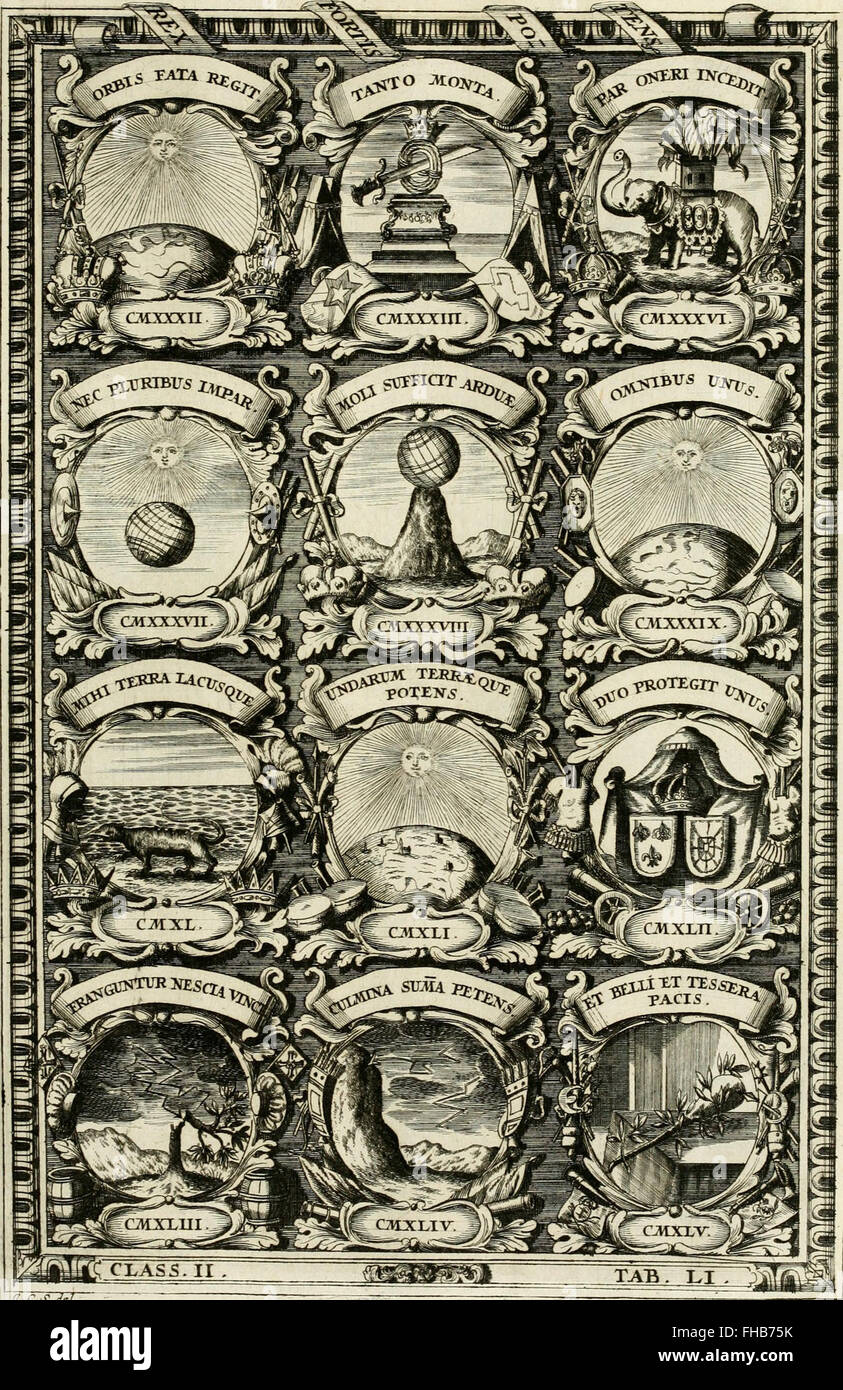 A 1702 work on the art of symbolism, providing seven discourses on the ...