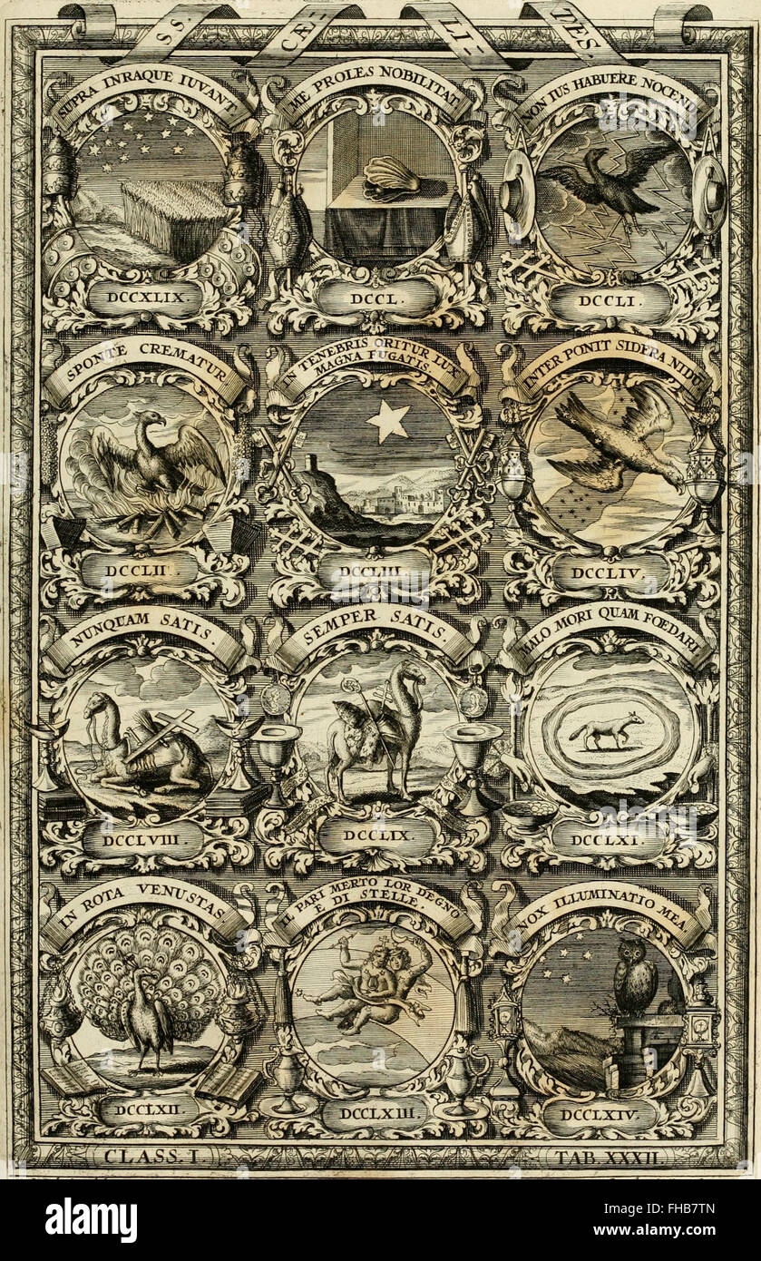 A work from 1702 discussing the art of symbolism and its use in ...