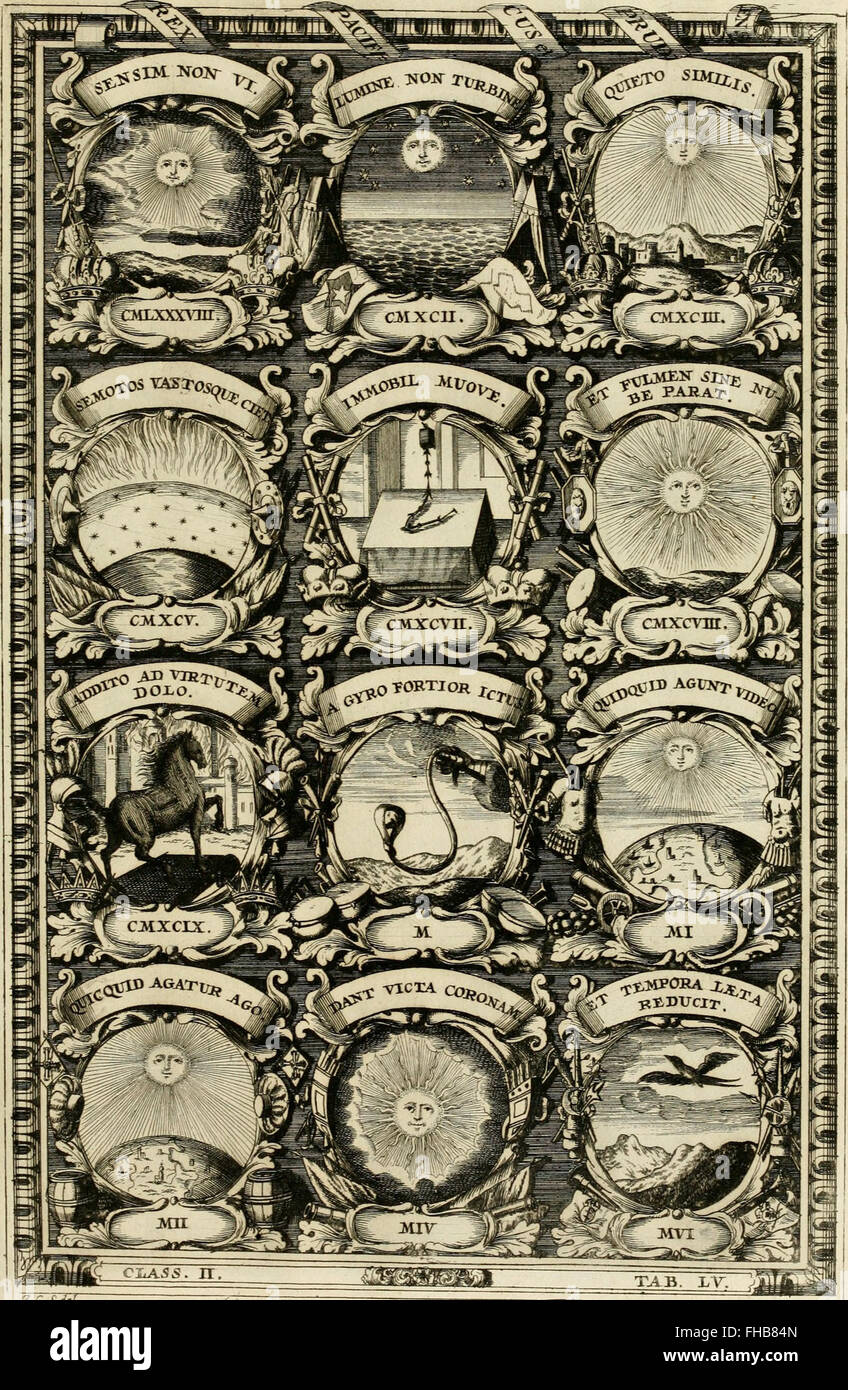 A 1702 work exploring the art of symbolism, focusing on symbolic ...