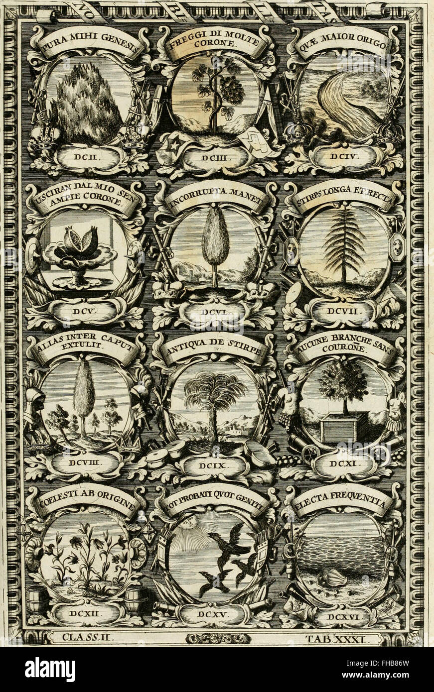 Symbolographia, an important 1702 work on the art of symbolism ...