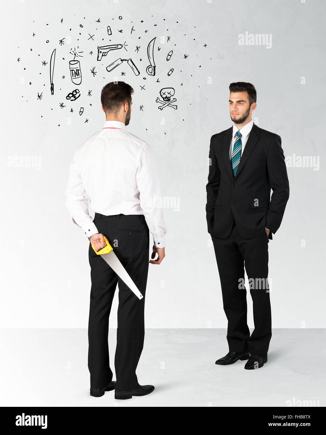 Ruthless business concept Stock Photo - Alamy