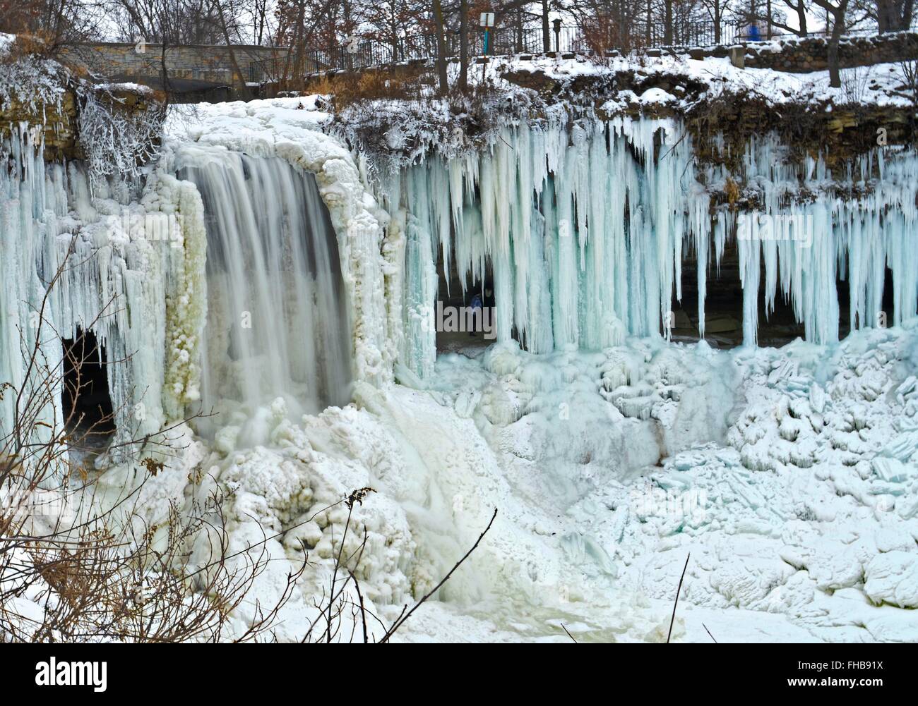 Minnehaha Falls in Minneapolis Minnesota Stock Photo - Alamy