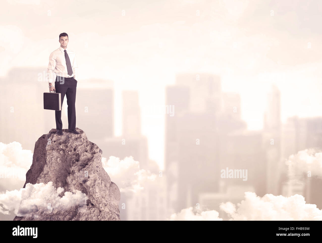 Successful cliff hi-res stock photography and images - Alamy